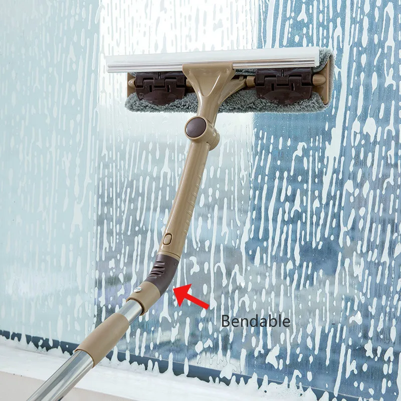 Window Mop Cleaning Cloth Head Combination Wooden Floor Mop Home Glass ...