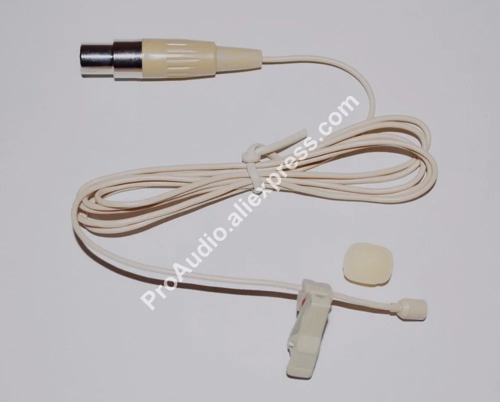 Lavalier lapel 마이크 크림 shure 클립 온 무선 바디 팩 송신기 mic new|lapel microphone ...