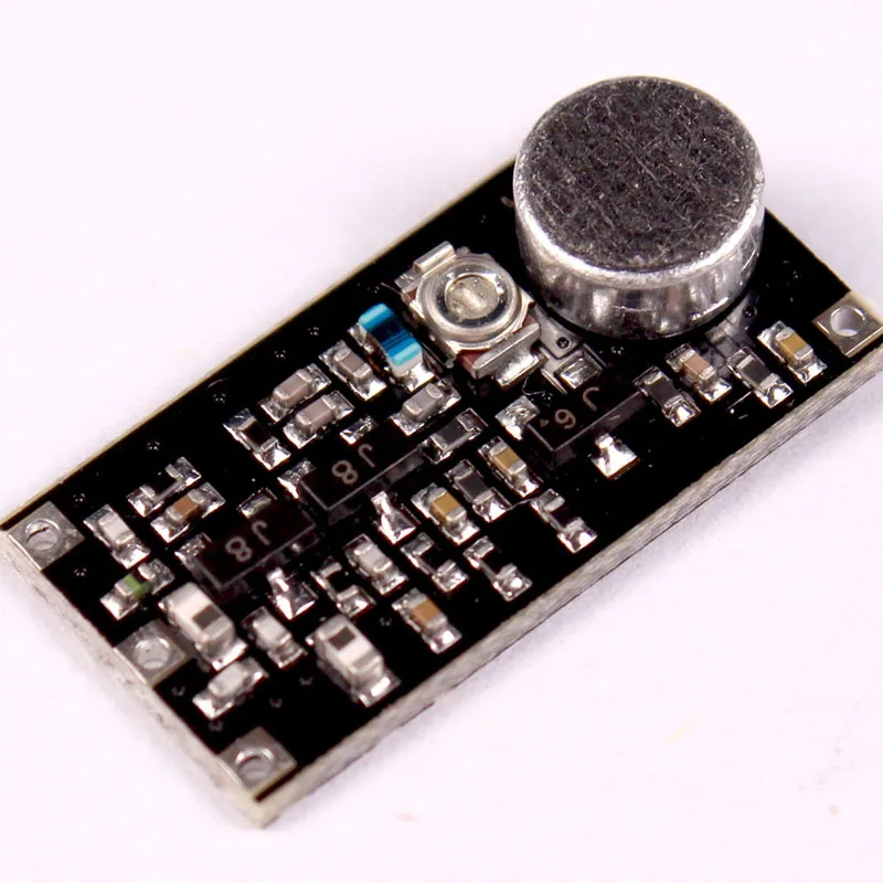 Módulo transmissor fm microfone de rádio sem fio módulo de microfone ...