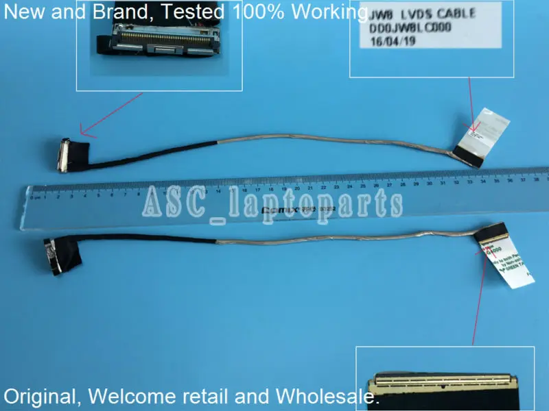 NEW-Original-LCD-LED-Video-Flex-Cable-For-DELL-Vostro-5460-5470-5439 ...