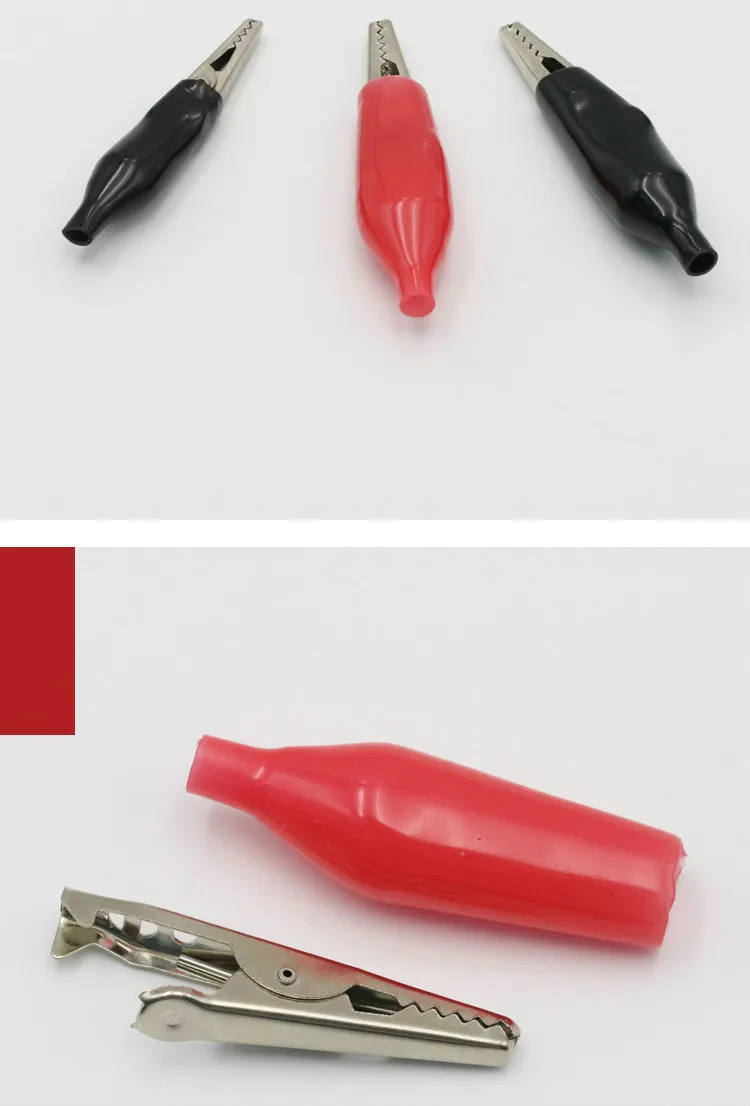 35MM Metal Alligator Clip Crocodile Electrical Clamp for Testing Probe ...
