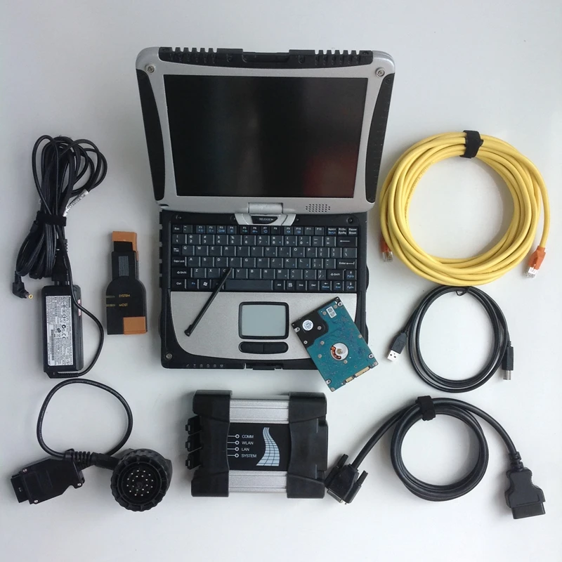 Professional เครื่องมือสำหรับ BMW ICOM ถัดไป A + B + C ใหม่รุ่น ICOM A2 ...