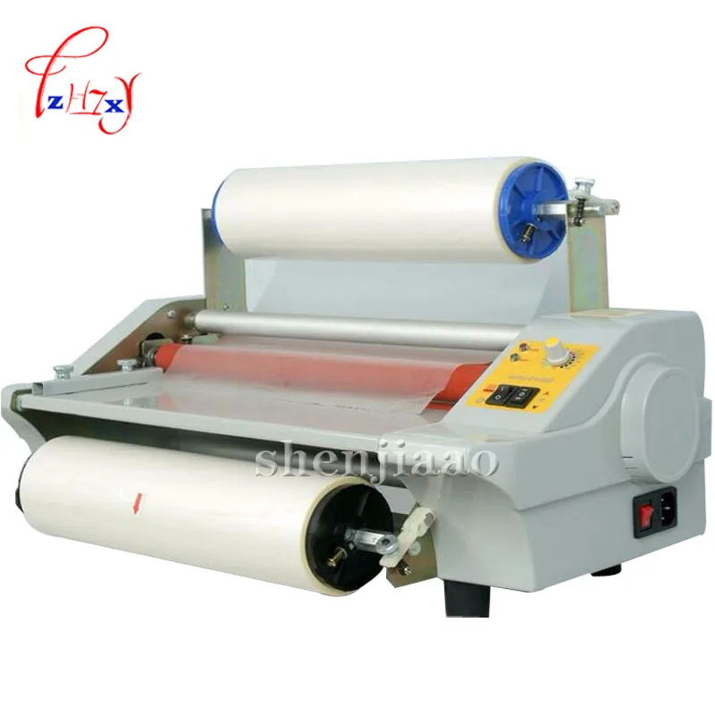 A3 Paper Laminating Machine Cold Roll Laminator Four Rollers Worker