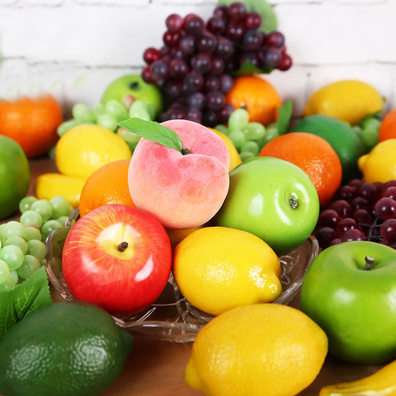 fruta artificial decorativa vender por atacado - fruta artificial ...