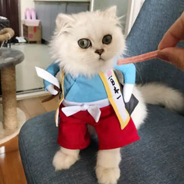 Buy Funny Cat Clothes Pirate Suit Clothes For Cat Costume Clothing ...