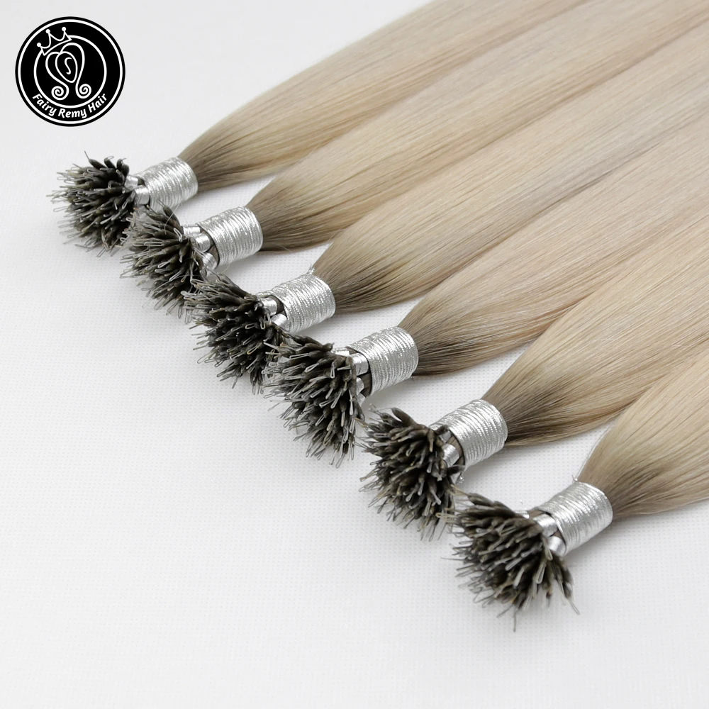 Fairy-Remy-Hair-Pre-Bonded-Micro-Link-Human-Hair-Extensions-Ice-Blonde ...