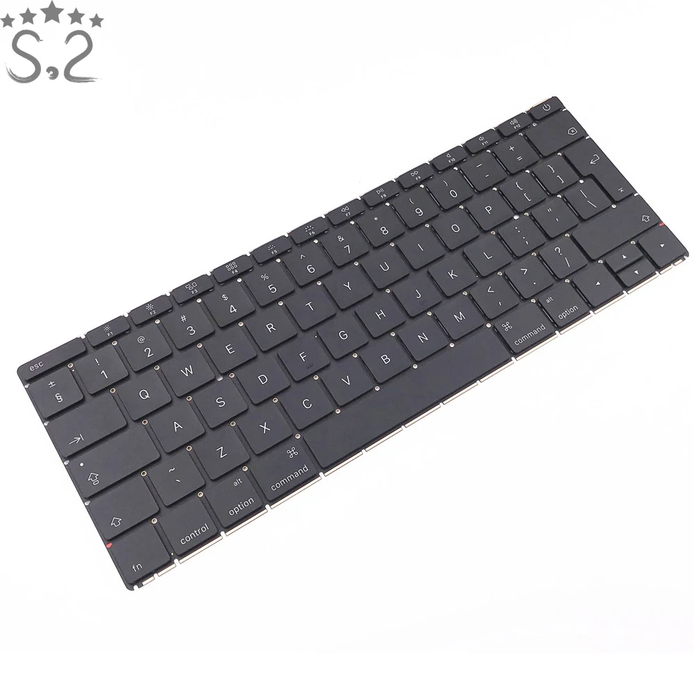 Laptop Brand New A1534 UK Keyboard For Macbook 12" US Keyboard English ...