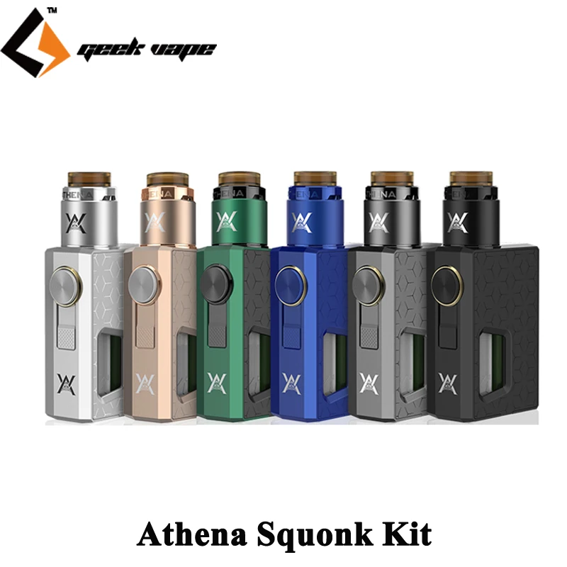Original GeekVape Athena Squonk Starter Kit 6.5ml Bottle with ...