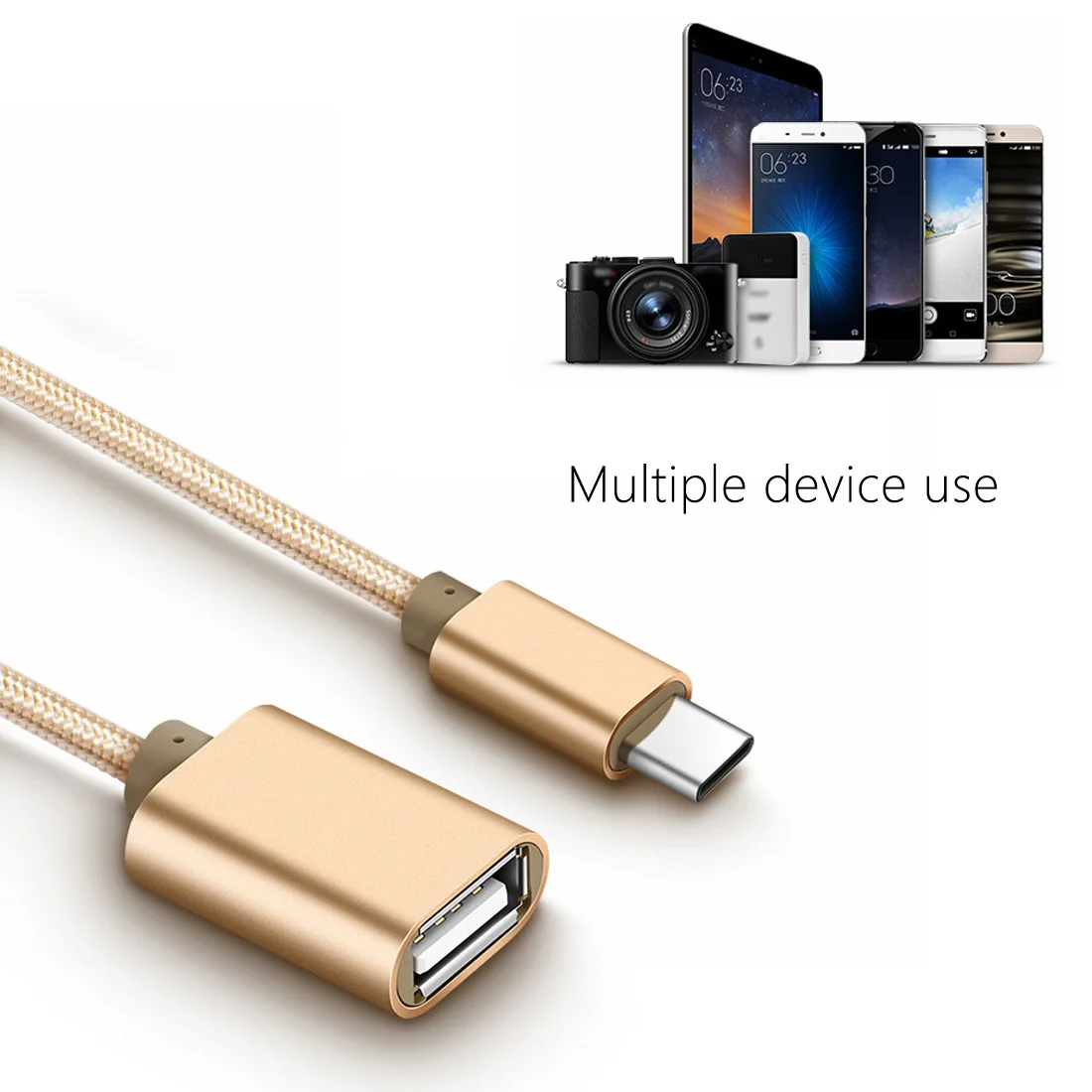 New Usb 31 Usb Type C Cable Nylon Line And Metal Plug Type C Usb For Xiaomi 4c Letv Nokia N1