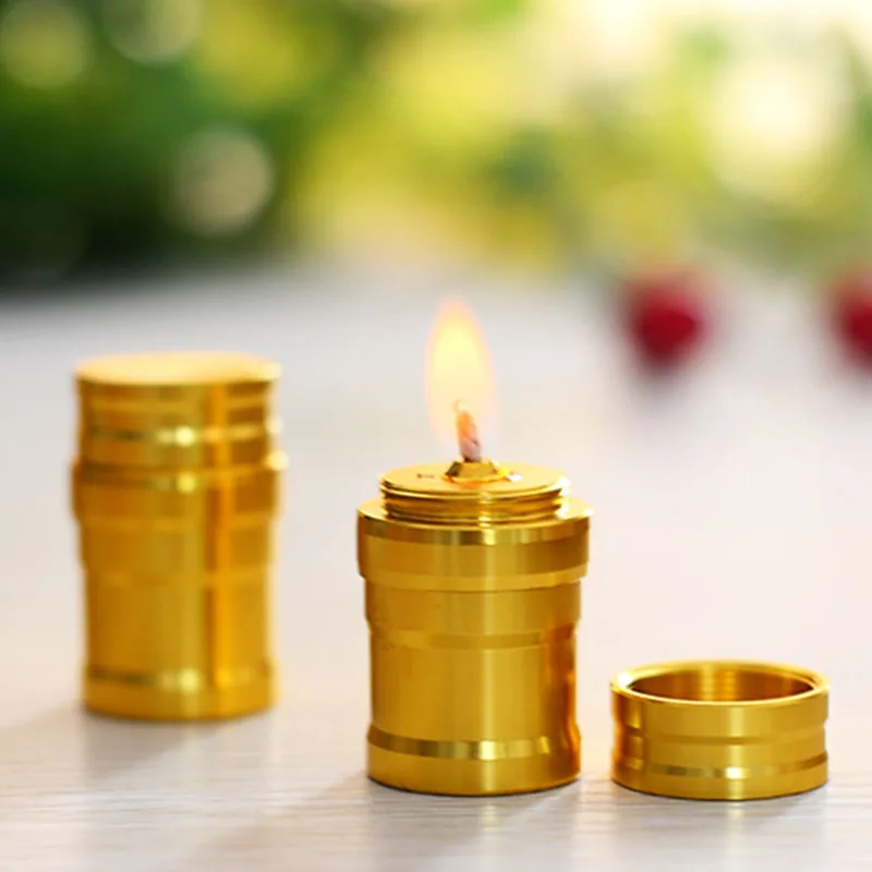 Mini portable aluminum alloy alcohol lamp stainless steel alcohol lamp ...