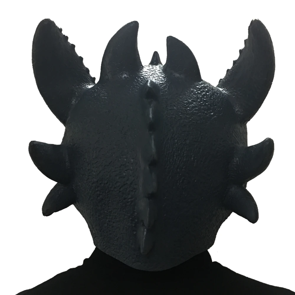 Funny Movie How To Train Your Dragon Night Fury Cosplay Mask The Hidden ...