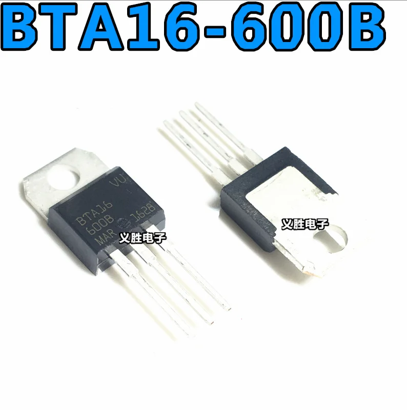 10pcs free shipping BTA16 600B BTA16 600 BTA16 Triacs 16 Amp 600 Volt ...