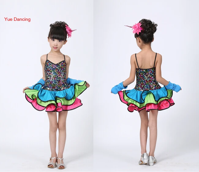 Halloween Fanny Clothes Girls Shinny Costumes Kids Cute Ballet Skirt ...
