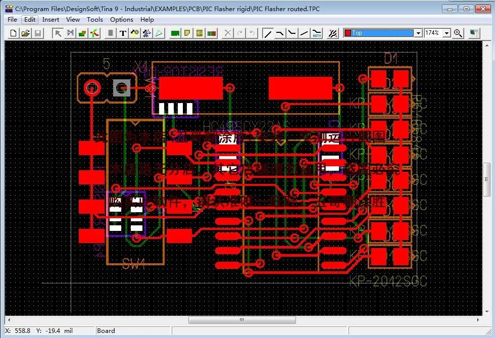 The simulation software DesignSoft Tina v9.3 English version of the ...