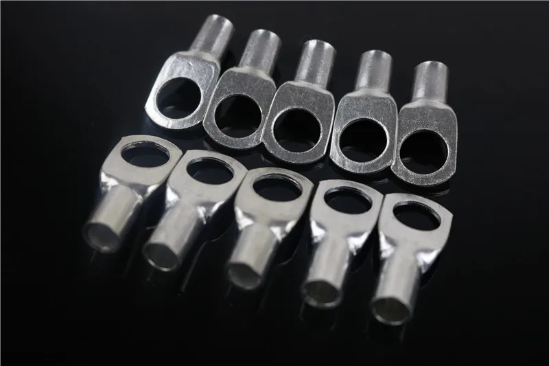 10pcs SC10-8 Tin Plated Copper Cable lugs Terminal Connector Copper ...
