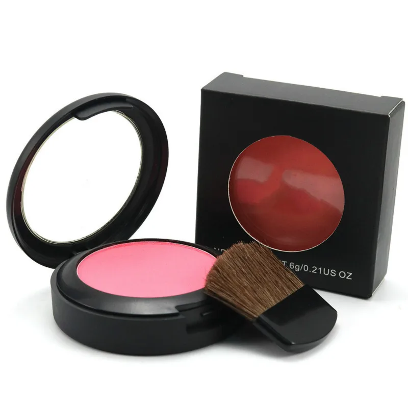 Brand Makeup Cheek Blush Powder 6 Color Blusher Powder Pressed ... Brand Makeup Cheek Blush Powder 6 Color Blusher Powder Pressed ...