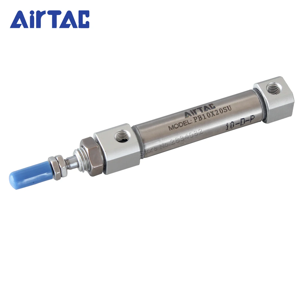 PB10X20SU-Bore-10mm-Stroke-20mm-Stainless-Steel-Pneumatic-Cylinder ...