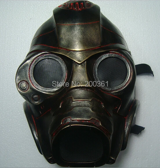 New resin handmade military gas mask Training helmet Fancy Horror ghost ...