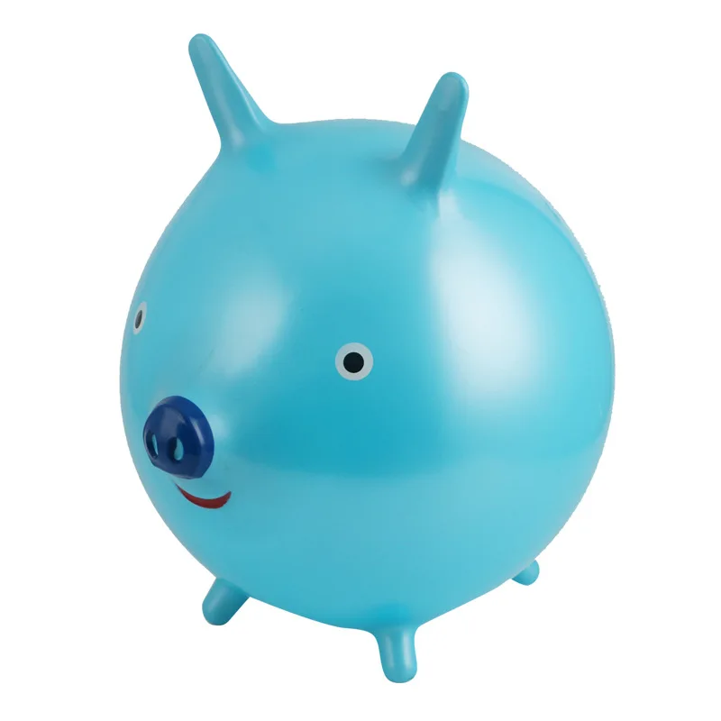 Children Inflatable Ball Toy Rubber Horn Ball Creative Pig ...