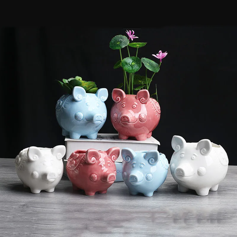 Art & Collectibles Figurines & Knick Knacks Mini Ceramic Pigs etna.com.pe