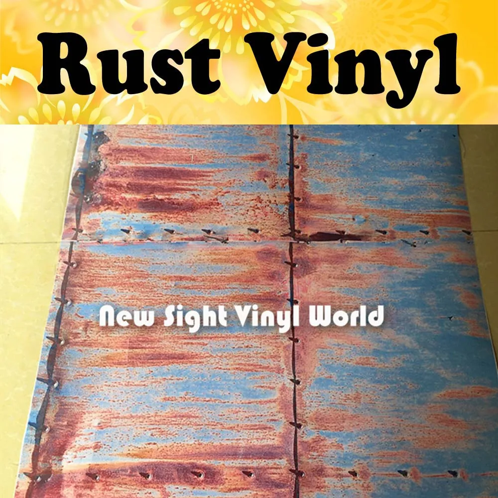 Doomsday Rusty Vinyl Wrap Rusty Vinyl Film Bubble Free Vehicle Graphics ...