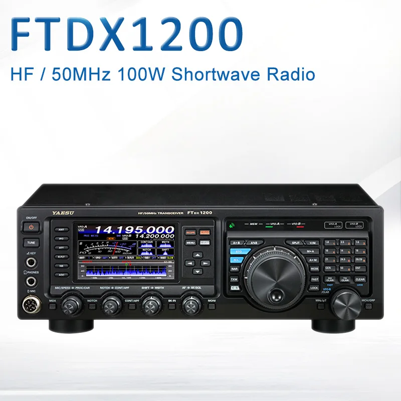 YAESU FTDX1200 단파 HF / 50MHz 100W 160 ~ 6m 웨이브 SSB/CW / FM / AM / RTTY ...