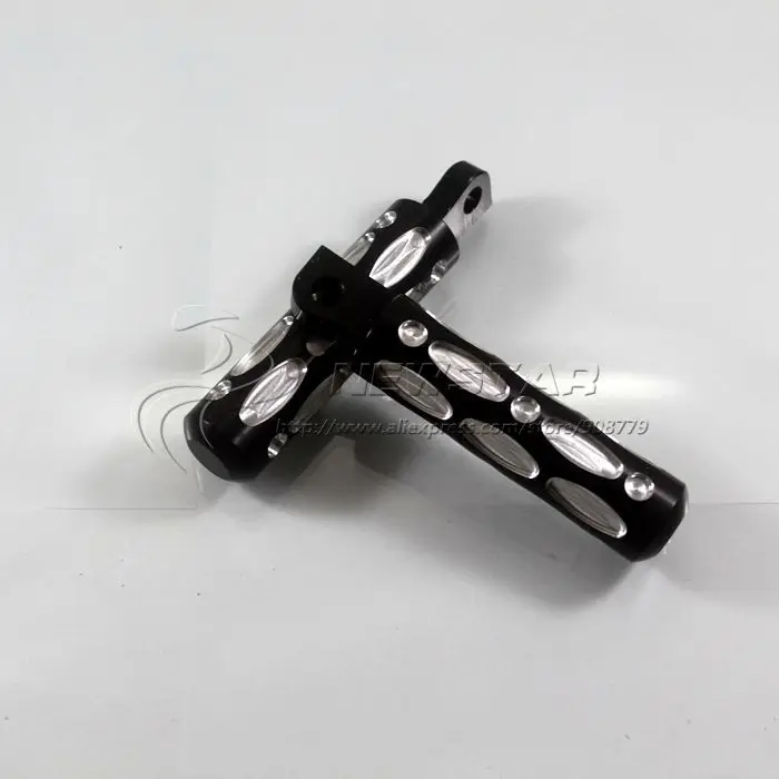 New motorcycle foot pegs motorbike feet rest pegs Steel Universal Fit ...