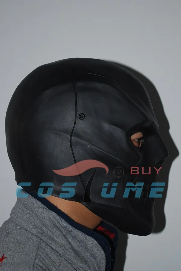 Hot Movie Batman Roman Sionis Full Face Latex Black Mask Halloween ...