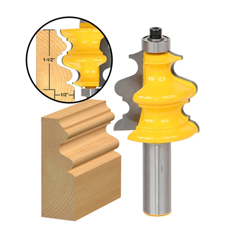 1pcs Architectural Molding Router Bit Crown moldings 1/2 shank|mold ...