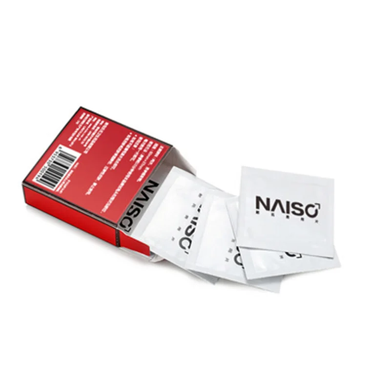 Buy 12pcsbox Naisc External Use Prolong Sex Time Delay Ejaculation Sex Wet