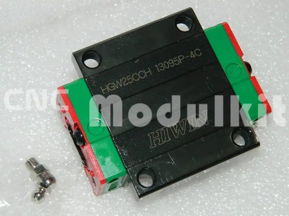 HIWIN Linear Motion HGR25C Rail Guide Blocks HGR25R1000C HGW25CAC ...