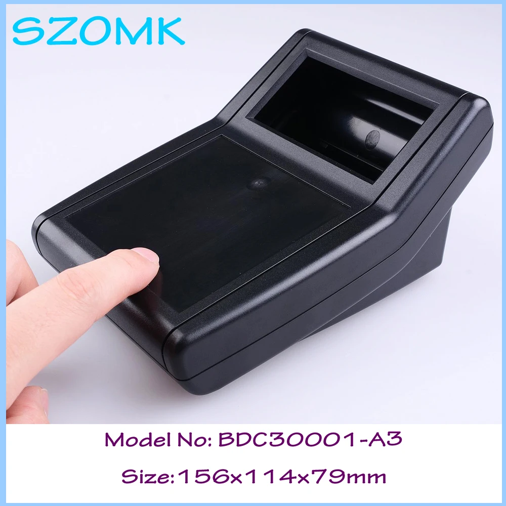 (10pcs)electronics project box black project box small desktop plastic ...