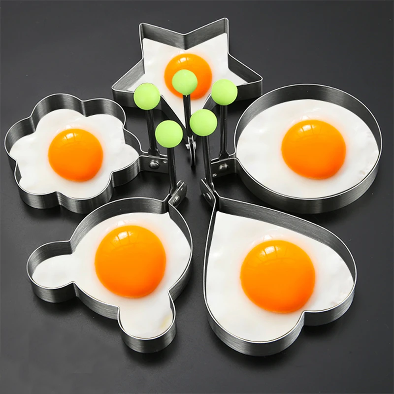 Stainless Steel Egg Omelette Fried Egg Frying Mold Kitchen Gadgets ...
