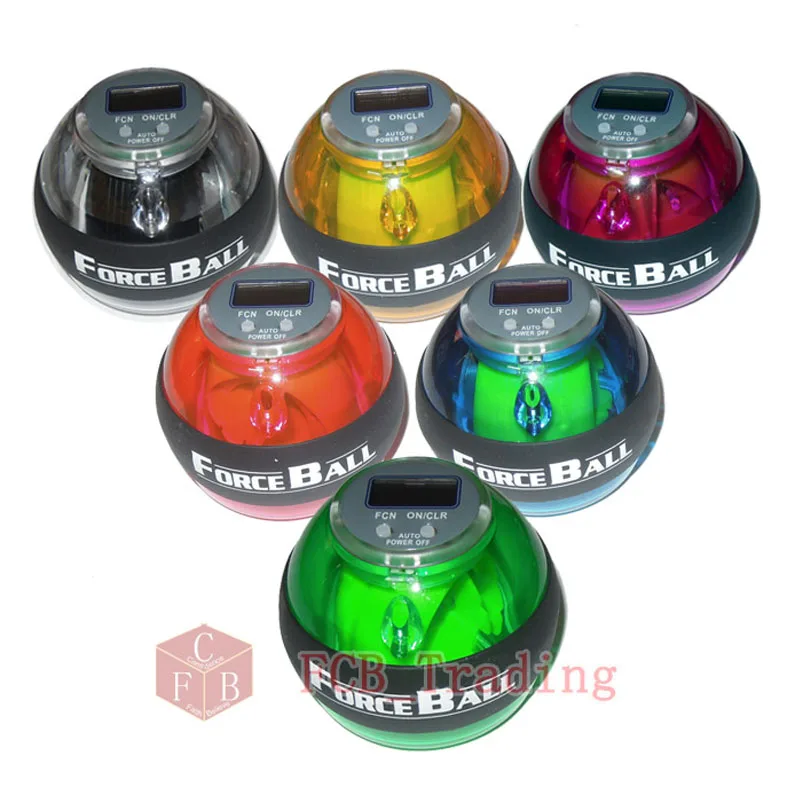 Tested! Gyroscope PowerBall Gyro Power Ball Wrist Arm Exercise ...