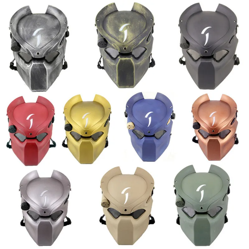Alien-vs-Predator-Helmet-Mask-with-Light-Halloween-Masquerade-Cosplay ...
