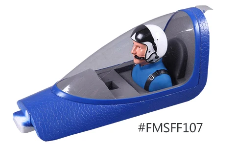 Cockpit & Canopy for FMS Model 1400mm Olympus F3A RC Airplane FMSFF1 07 ...