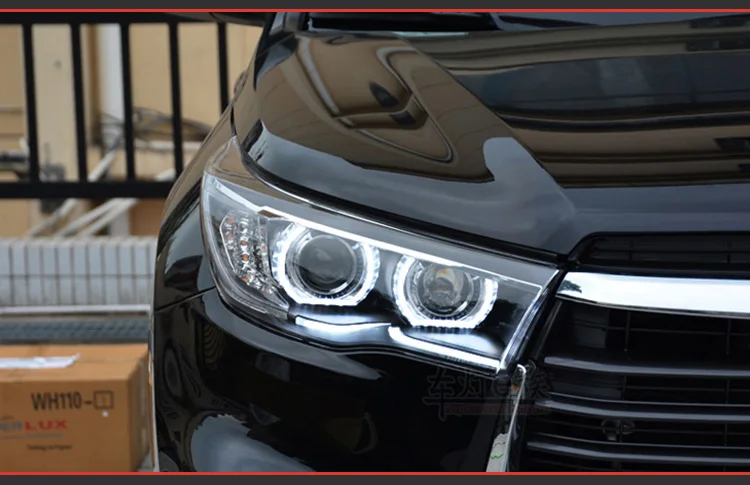 Toyota Highlander Headlight 2015 Eagle Eye New Kluger LED DRL Hid Head ...
