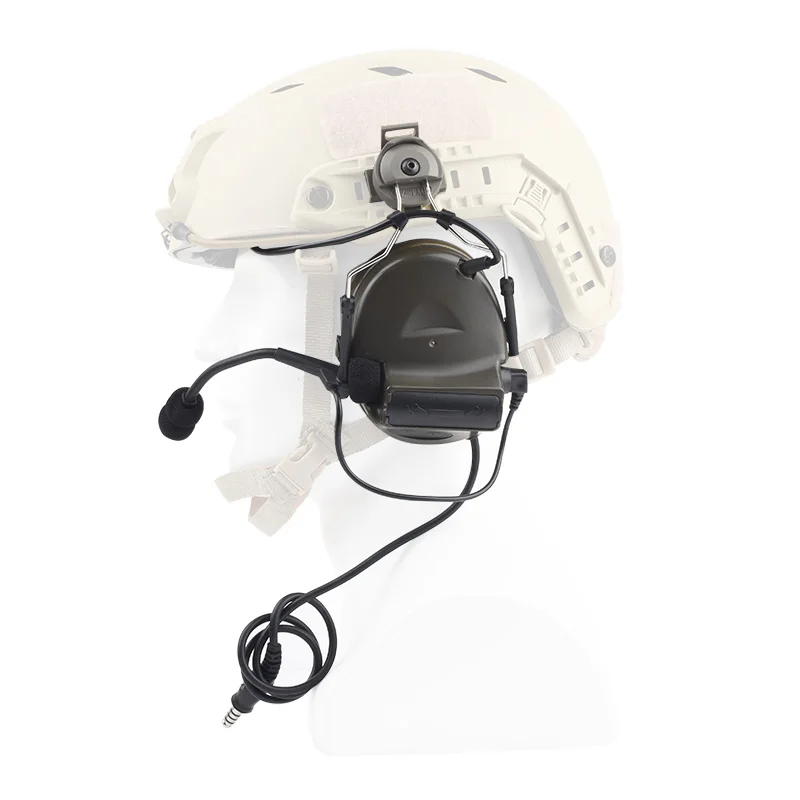 Z-Tactical Comtac II Headset With Peltor Helmet Rail Adapter Set For ...