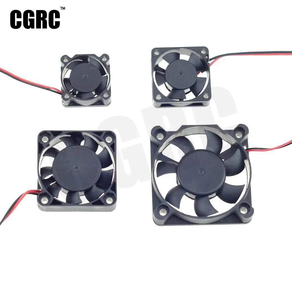 Double Bearing Strong Wind Motor Esc Cooling Fan For 1/10 Rc Crawler ...
