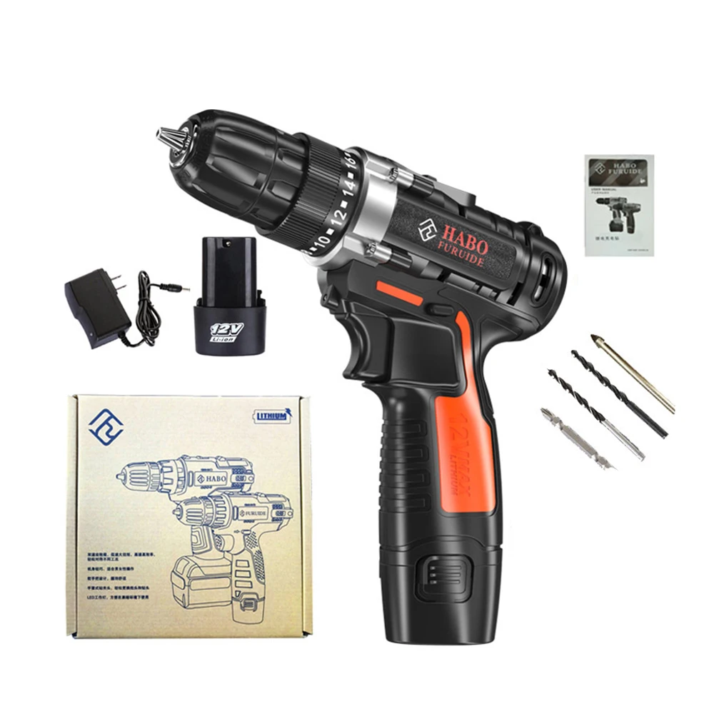 Ed05 12v Cordless Drill Screwdriver Driver Hand Electric Drills Power