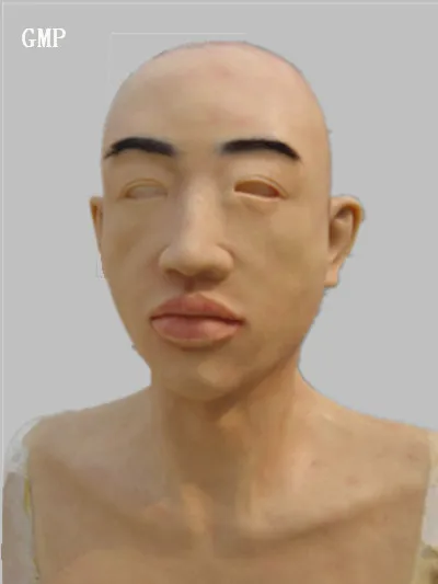 free shipping realistic silicone mask asian male mask Top quality party ...