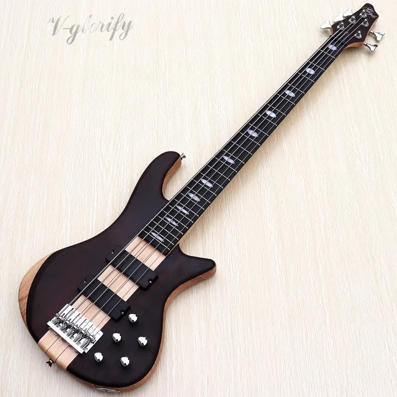 Neck Through 5 String Active Bass Guitar Good Quality In Guitar From Sports And Entertainment On
