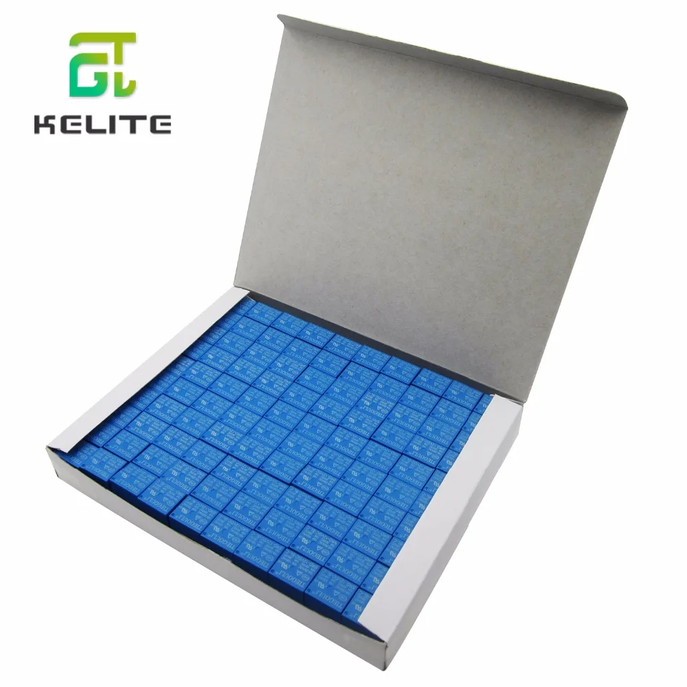 50Pcs Relay DC 5V/9V/12V/24V 5 Pin Mini Power Relays PCB Type SRD-9VDC ...