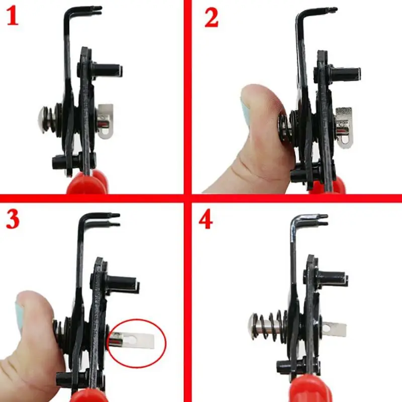 4 in 1 Multifunction Snap ring clamp Four heads Retaining ring pliers ...