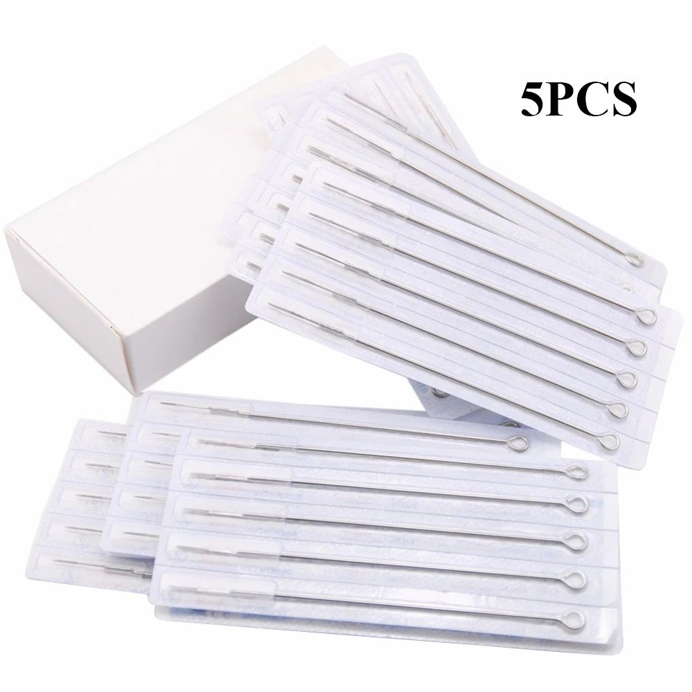 5PCS Professional 3RL 5RL 7RL 9RL 11RL 13RL 14RL Size Tattoo Needles ...