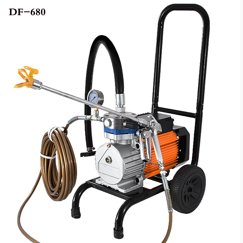 Electric High Pressure Airless Spraying Machine Latex Paint Spraying ...