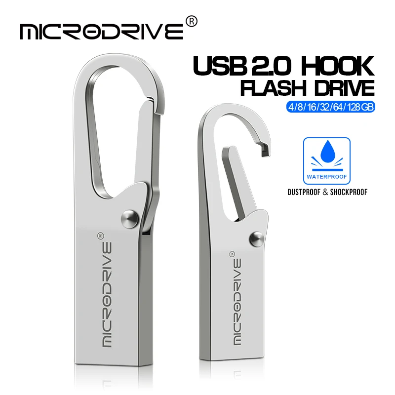 Stylish USB flash drive 64GB pendrive 128GB metal usb stick 16GB 8GB ...