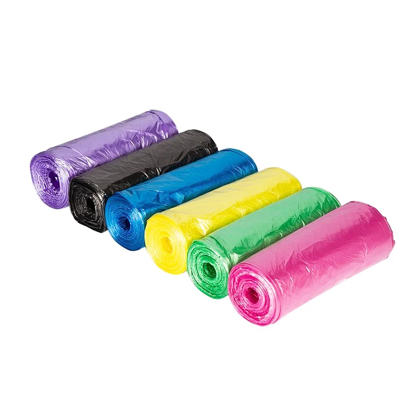 5 piece Environmental protection plastic bags Home color trash bag with ...