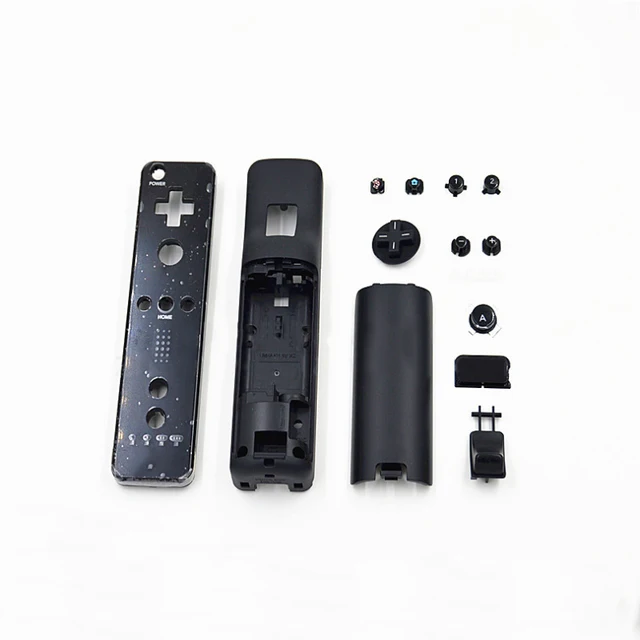 Original Black/White Full Set Handle Shell Case Cover for Nintend Wii ...