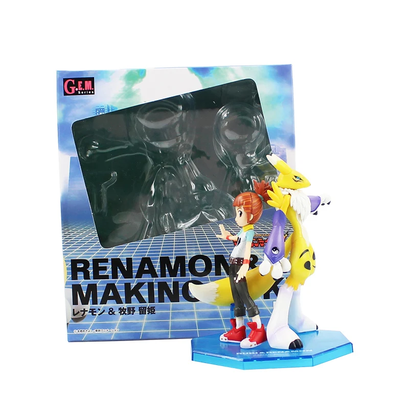 15cm Digital Digimon Adventure Renamon Makino Ruki Action Figure Toy ...